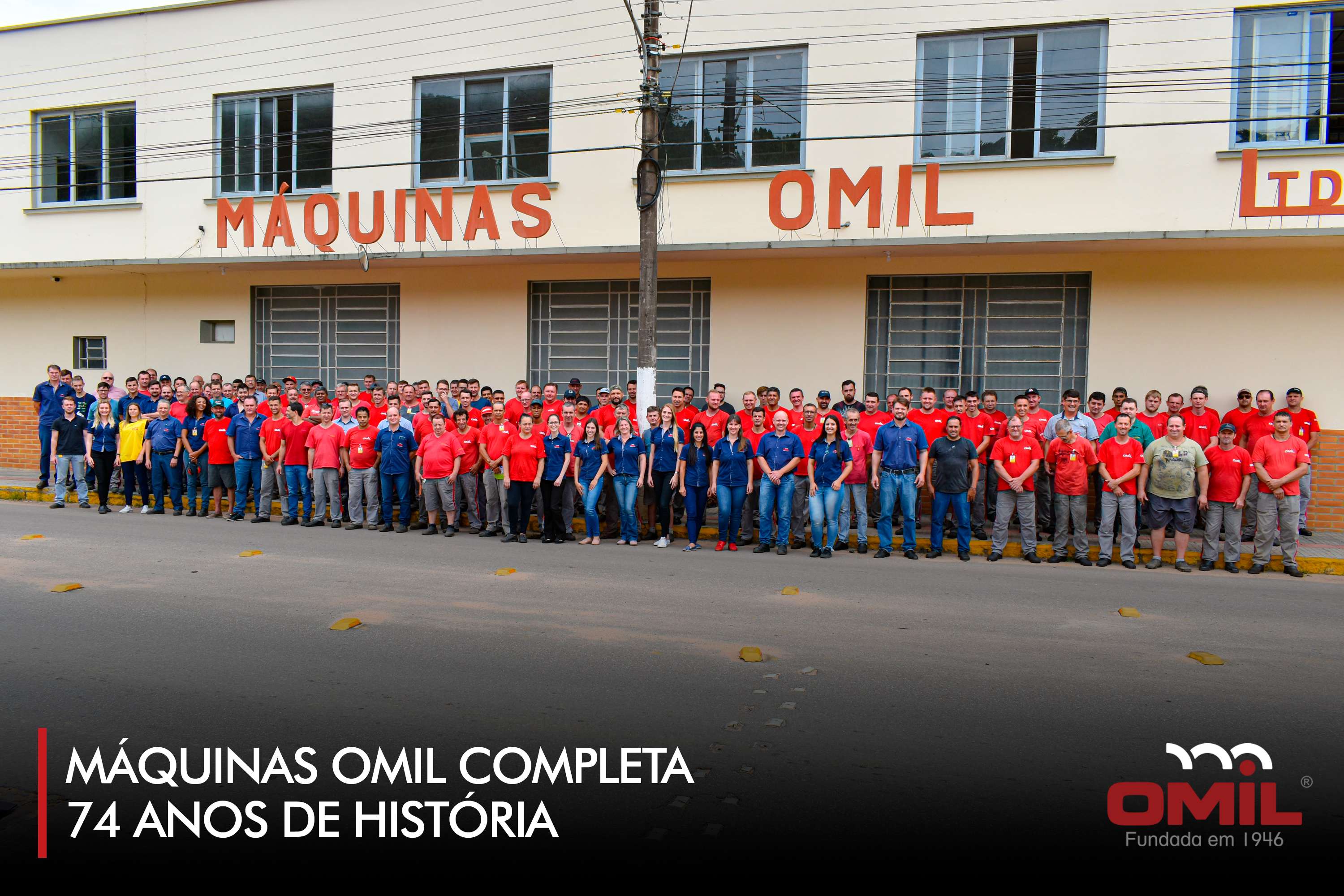 Máquinas OMIL completa 74 anos de história | Máquinas Omil
